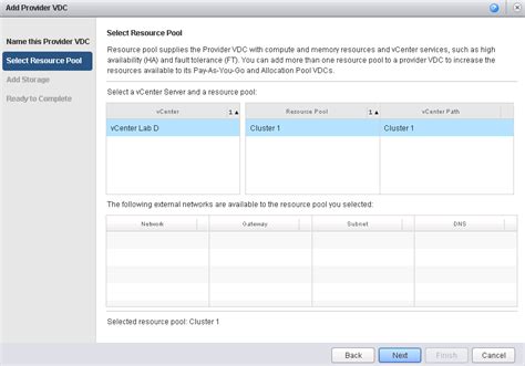 Building Vcloud Suite Poc Part 4 Creating A New Provider Vdc Default Reasoning