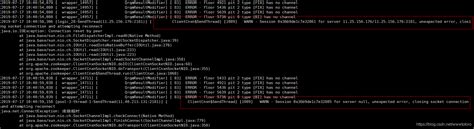 Zk连接异常exception When Following The Leader Csdn博客