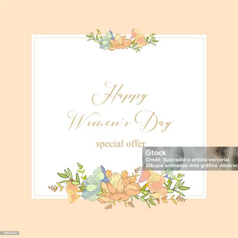 아름 다운 화려한 꽃과 봄 판매 배경입니다 벡터 일러스트 레이 션 템플릿 배너입니다 Wallpaperflyers 초대장 포스터