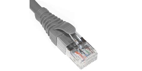Cat6A U FTP Patch Cord 1m PVC Grey