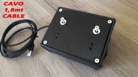 Buttonbox Usb 12 Buttons Plug And Play Pc Carbon Button Box Fly Sim