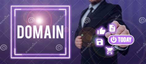 Conceptual Display Domain Internet Concept Identification String That Defines A Realm Of