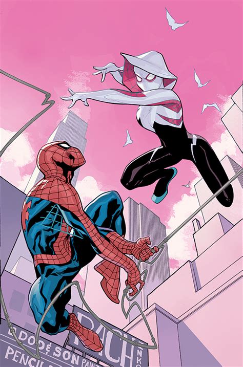 Spider Gwen Comic Cover Art