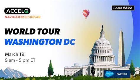 Agentforce Salesforce Dc Salesforcetesting Accelq Agentic Worldtourdc Agentforce