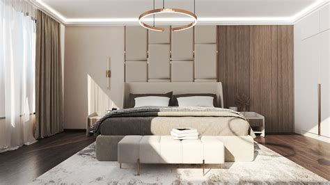 Интериор на родителска и детска спалня Impress