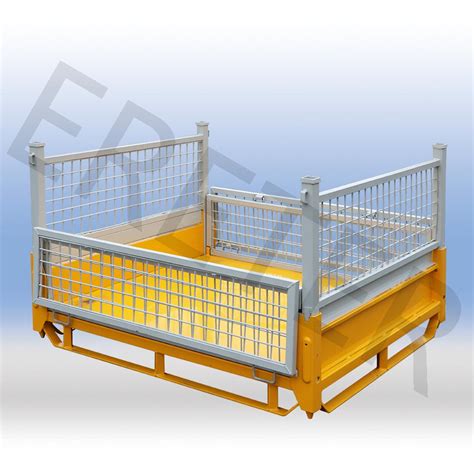 折叠式金属周转箱 金属周转箱 仓储设备 Storage 艾瑞特 Ereter 官方网站