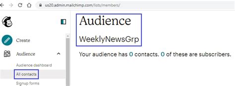 How To Integrate Mailchimp V Api In Dotnet Core C Codeindotnet