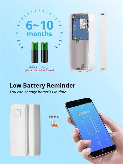 Buy Wifi Magnetic Alarm Door Window Sensor Techaccess Shop