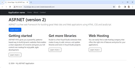 Easily Migrate Net Web Apps To Aws With Elastic Beanstalk Part 2 Net On Aws Blog
