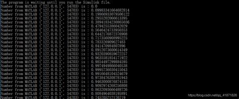 Simulink与python的udp简单通信similink持续不断地接收python的发送的信息 Csdn博客