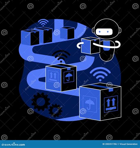 Sortation Systems Abstract Concept Vector Illustration Stock Vector Illustration Of Code