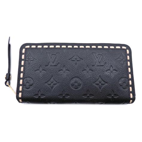 【楽天市場】louis Vuitton ルイ･ヴィトンジッピーウォレットモノグラム･アンプラントステッチノワールm64805sp0