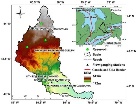 Water Security Assessment Of The Grand River Watershed In Southwestern Ontario Canada