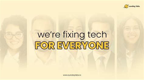 Sunday Labs On Linkedin Tech Technology Cto Sundaylabs