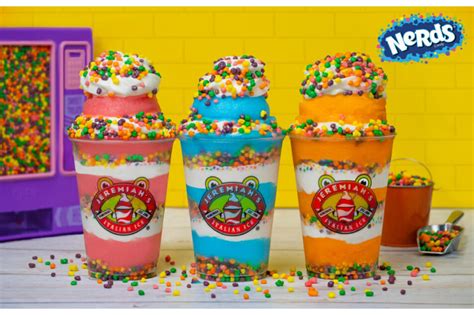 New Jeremiahs Italian Ice Gelatis Feature Nerds Dairy Processing