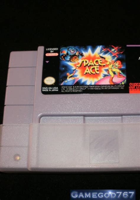Sound Effects Space Ace Miscellaneous Snes