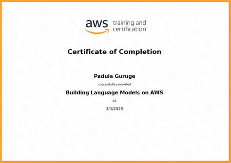 Aws Machinelearning Sagemaker Languagemodels Ai Datascience Learning Padula Guruge