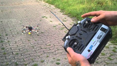 using arduino for bypas the throttle on a quadcopter for auto height on kk2 0 showcase