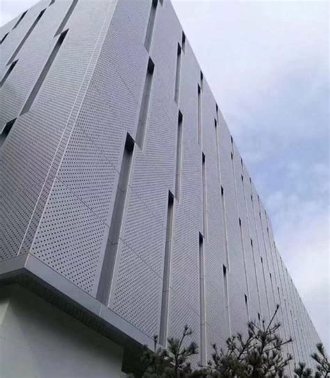 穿孔铝板外立面图片 穿孔铝板效果图 穿孔铝板建筑效果图 第11页 大山谷图库