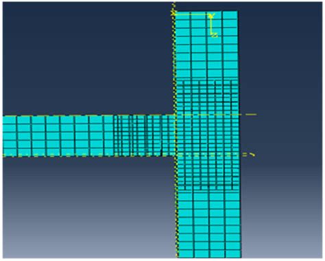 Initial Finite Element Mesh Modeled By Abaqus Software Download