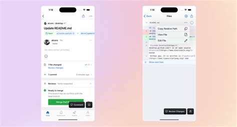 File Editing On Github Mobile Keeps Leveling Up The Github Blog