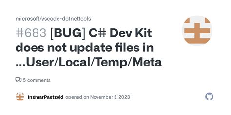 Bug C Dev Kit Does Not Update Files In Userlocaltempmetadataassource · Issue 683