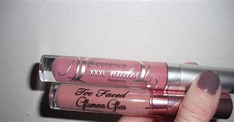 Pammy Blogs Beauty Essence XXXL Nudes Lipgloss In Nude Kiss A Close Dupe For Too Faced