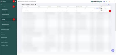 How To Create Device Changes Schedule Report PAM Core Senhasegura