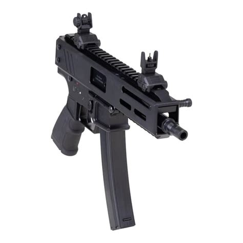 Panzer Han9 65 9mm 30rd Pistol Mp5 Compatible With Flip Up Sights
