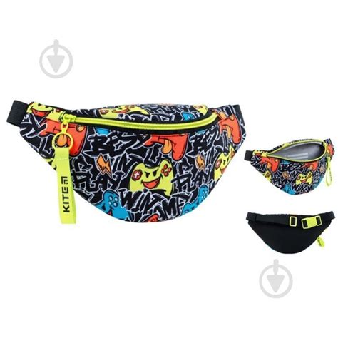 ᐉ Сумка дитяча Kite Joystick Mood K24 2577 3 чорний • Краща ціна в Києві Україні • Купити в