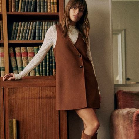 Sezane Dresses Natty Dress Color Brown Size 8 Sezane Clothes