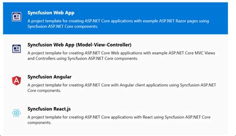 Authentication Support In Syncfusion Aspnet Core Project Template An Overview Syncfusion Blogs