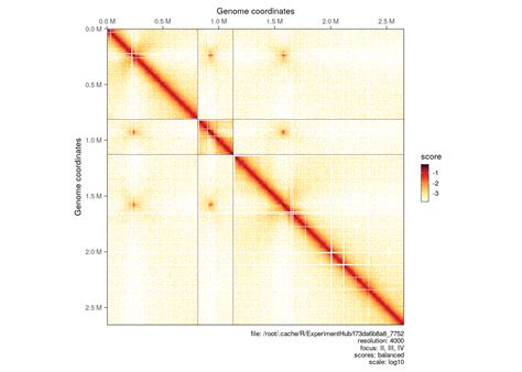 Orchestrating Hi C Analysis With Bioconductor 4 Hi C Data Visualization