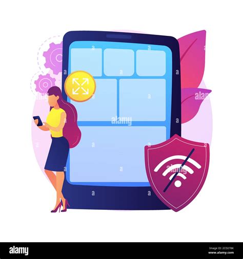 Progressive Web App Abstract Concept Vector Illustration Stock Vector Image Art Alamy