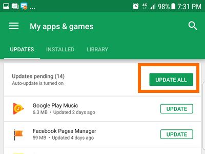 How Do I Update Apps On Android