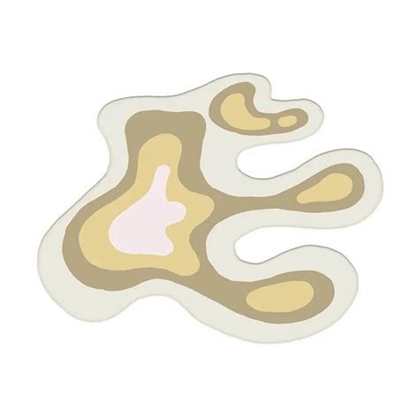 Abstract Pastel Blob Accent Rug Aesthetic Rugs Roomtery
