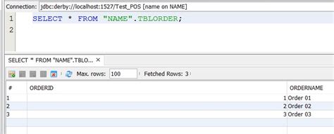 How To Convert Mysql Query To Support With Derby Database Database