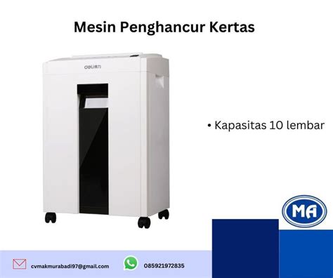 Mesin Penghancur Kertas