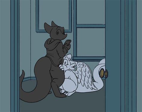 Rule 34 Anthro Anthro On Anthro Bottomless Caught Clothed Clothing