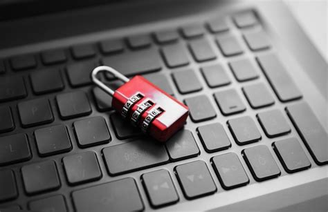 Premium Photo Lock On Notebook