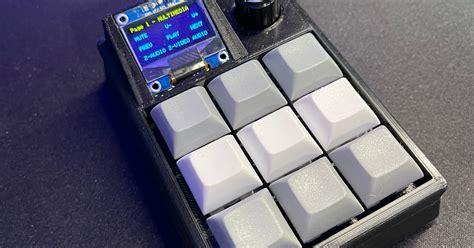 Raspberry Pi Pico Macropad Por Jason Giroux Descargar Modelo Stl