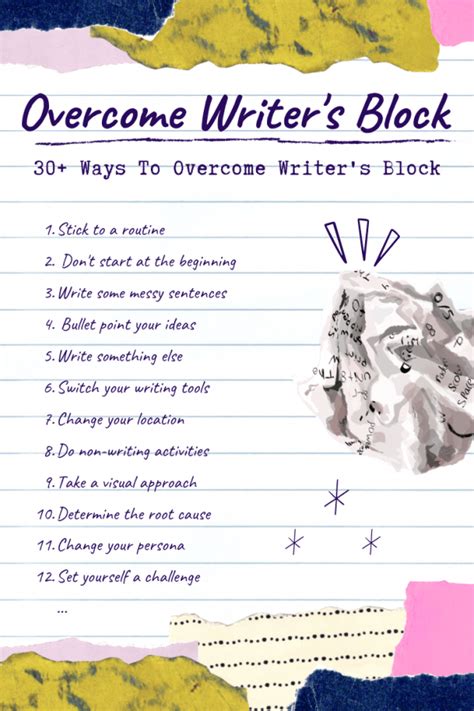 How To Get Rid Of Writers Block Techniques Imagine Forest