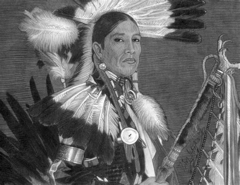 Indian Chief Drawing By Timothy Ibbotson Fine Art America