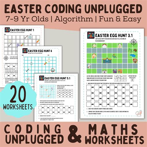 The Lost Easter Eggs Easter Coding Unplugged Compass Coding Launchpad