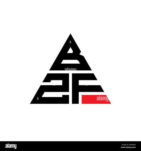Bzf Triangle Letter Logo Design With Triangle Shape Bzf Triangle Logo Design Monogram Bzf