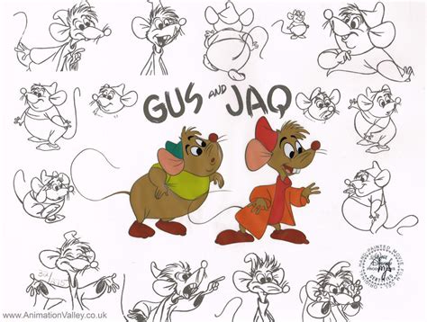 Cinderella Gus Jaq Cel By Animationvalley On Deviantart