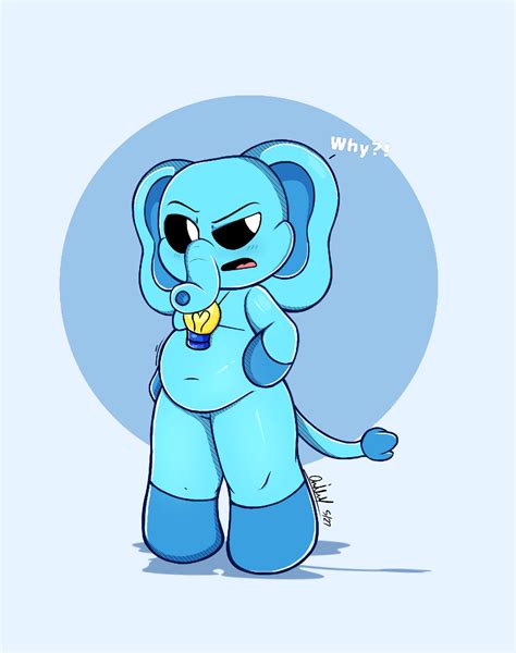 Fat Bubba Bubbaphant By Foxyfuzzy On Deviantart