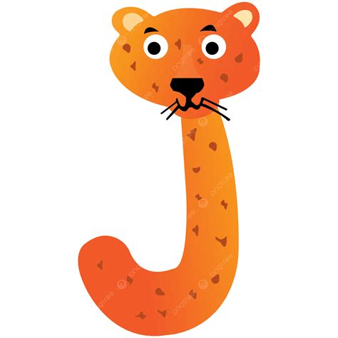 Letter J Design With Jaguar Vector Illustration Letter Design Alphabet Design PNG And Vector