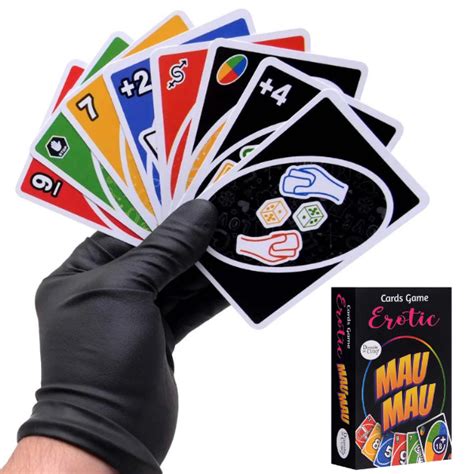 Jogo Temático Mau Mau Melhor Jogo De Uno Erótico E Sex Shop Jogo Para