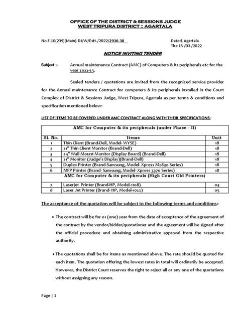 amc of computers and its peripherals district court pdf printer